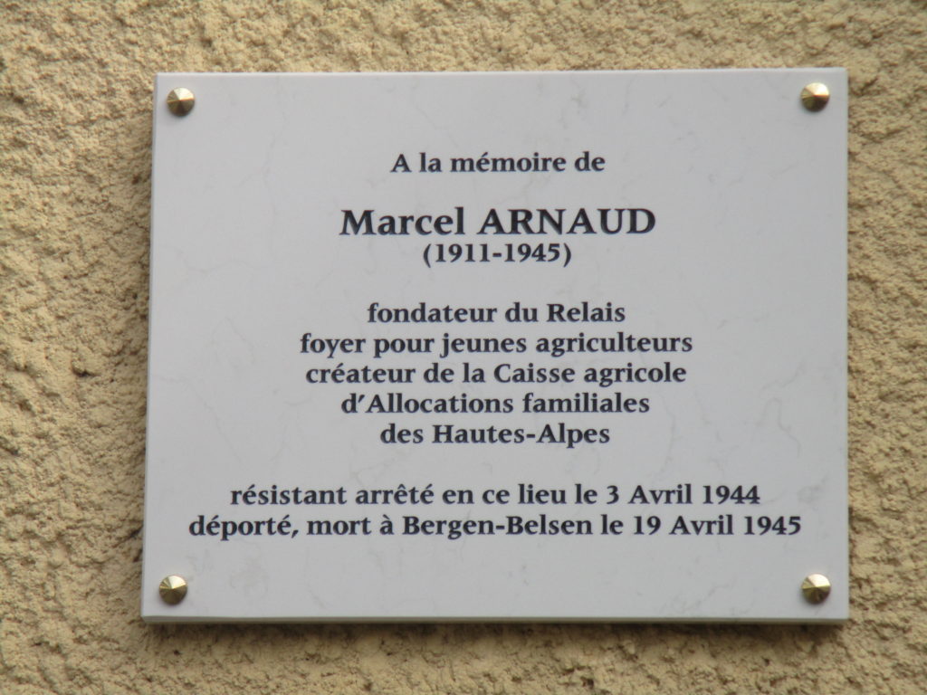 En l'honneur de Marcel Arnaud (1911-1945)